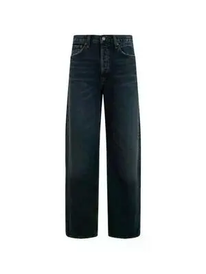 AGOLDE Faded Wide-leg Jeans