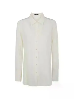 JOSEPH Joe Silk Crepe Shirt - Neutrals