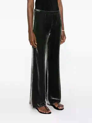 FORTE_FORTE Velvet Flared Trousers