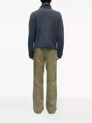 BERNER KUHL Ribbed Roll-neck Sweater - Grey