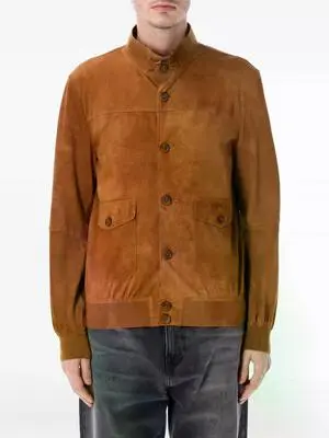 SWD BY S.W.O.R.D. Button-up Suede Jacket