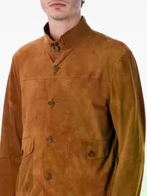 SWD BY S.W.O.R.D. Button-up Suede Jacket