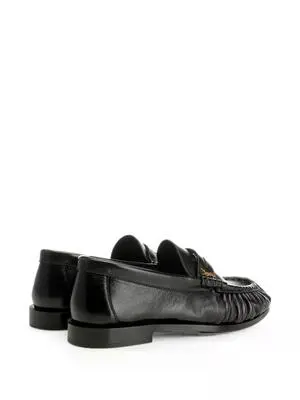 Saint Laurent Le Loafers Supple In Shiny Leather