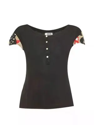 Moschino Polka Dot Print Jersey T-shirt