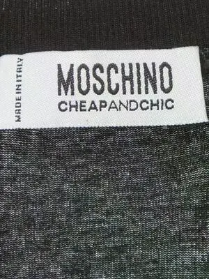 Moschino Polka Dot Print Jersey T-shirt