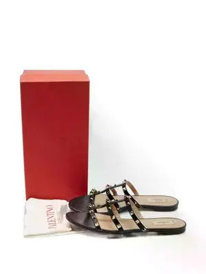 Valentino Garavani Rockstud Flat Sandal