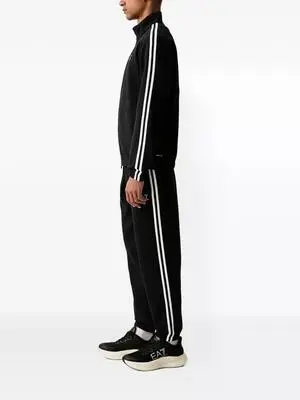 EA7 Logo-print Zip-up Tracksuit