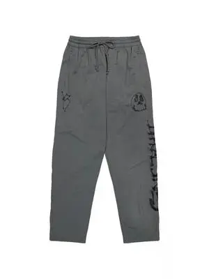 Y3 X Chito Skull-print Track Pants - Grey