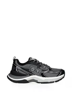 EA7 Logo-patch Mesh Sneakers