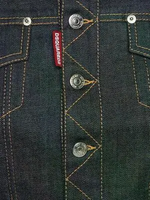 Dsquared2 Tailored-fit Button-down Denim Jacket