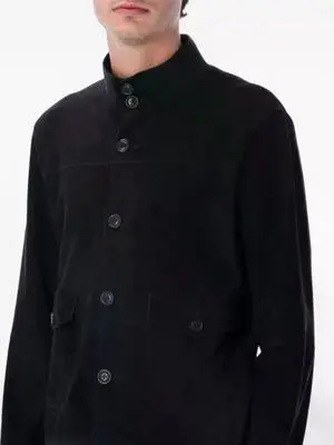 SWD BY S.W.O.R.D. Suede Button-up Jacket