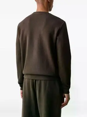 EA7 Logo-patch Ribbed Sweater