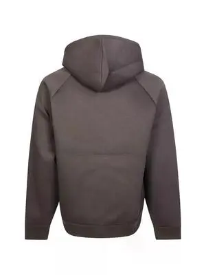 Carhartt Work In Progress Logo-patch Zip-up Hoodie