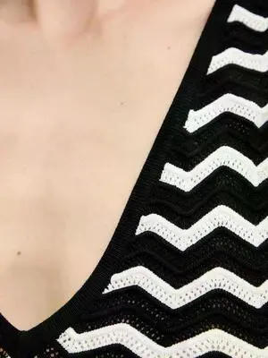 MORGAN V-neck Sleeveless Midi Dress