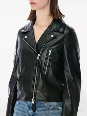SWD BY S.W.O.R.D. Classic Biker Leather Jacket