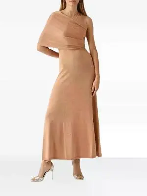 TWINSET Long Knit Dress With Lurex