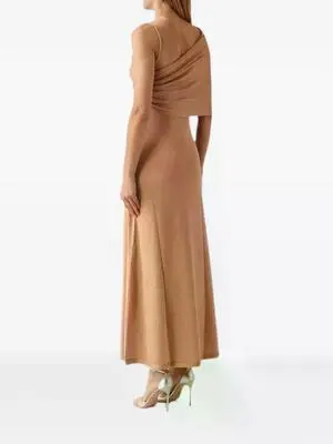 TWINSET Long Knit Dress With Lurex