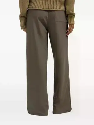OLAF Drawstring-waist Pinstripe Trousers