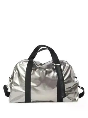 JACK GOMME Walli Metallic-effect Luggage Bag