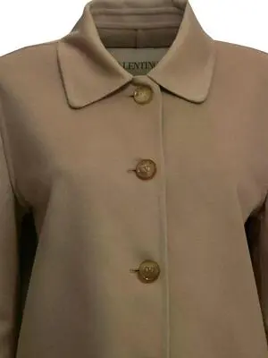 Valentino Garavani Button-fastening Coat