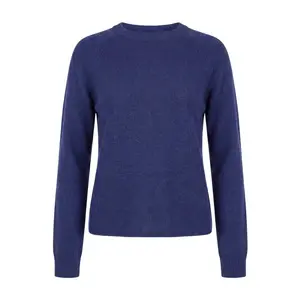 ANSE VICTORIN Elaine Silk Cashmere Pullover Dark