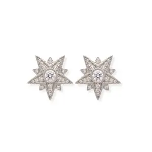 MARTINA ROZENBERG SMIRA JEWELRY Estrella Earrings - Silver