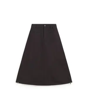 THINKING MU Paper-touch Estel Midi Skirt