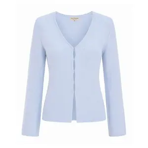 ANSE VICTORIN Laetitia Cashmere Silk Cardigan Light