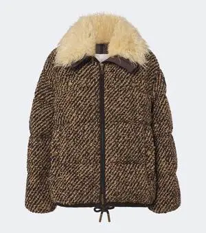 Moncler Dynamique Boucle Down Jacket - Brown