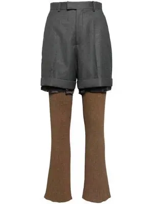 Undercover Panelled Trousers - Grey
