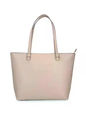 Liu Jo Large Embossed Tote Bag - Neutrals
