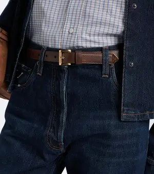 Prada Logo Leather Belt