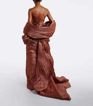 MARMAR HALIM Pleated Gown