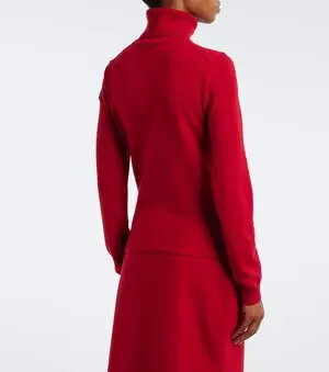 Moncler Wool And Cashmere Turtleneck Sweater