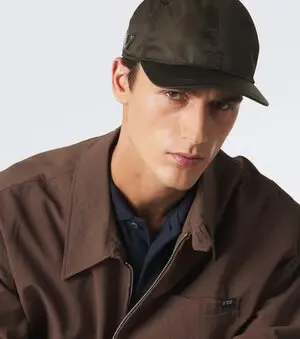 Prada Re-nylon Logo Baseball Cap