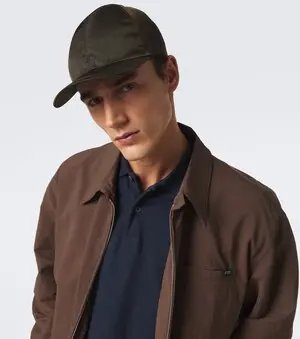 Prada Re-nylon Logo Baseball Cap