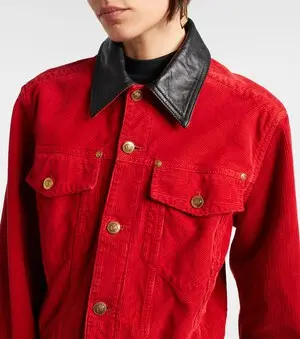 Versace Cotton Corduroy Jacket