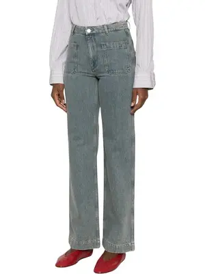 A.p.c. Victoria Jeans With Patch Pockets