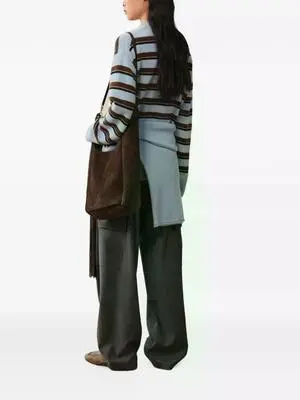 LESS Striped Relaxed-fit Sweater