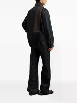 CROQUIS Crew-neck Flap-pocket Shirt