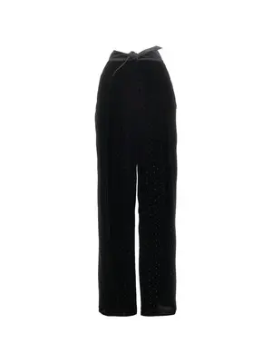 Emporio Armani Velvet Trousers