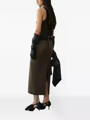 LESS Panelled Maxi Skirt
