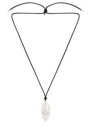 JENNIFER FISHER Dagger Leather Cord Necklace