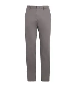 Vince Stretch-cotton Owen Chinos - Grey