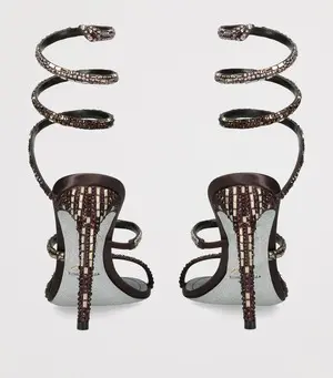 Rene Caovilla Embellished Heeled Sandals 105