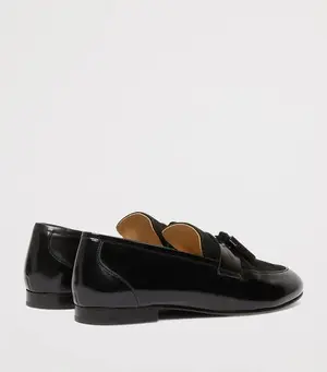 Marina Rinaldi Leather-suede Moccasins