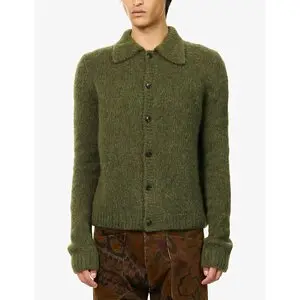Dries Van Noten Mora Alpaca Wool-blend Cardigan