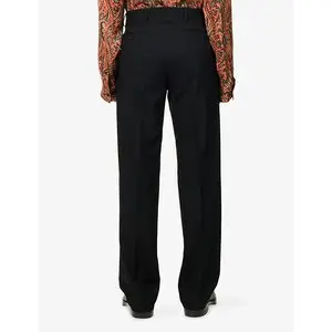 Dries Van Noten Pinnet Tailored Wool-blend Trousers