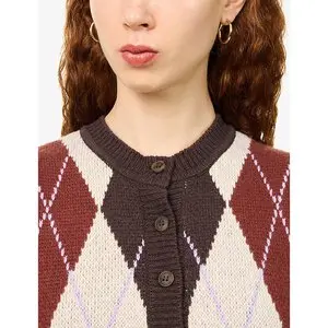 SIEDRES Carina Sleeveless Knitted Cardigan