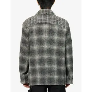 NICHOLAS DALEY Rebel Chore Waffle Wool Coat